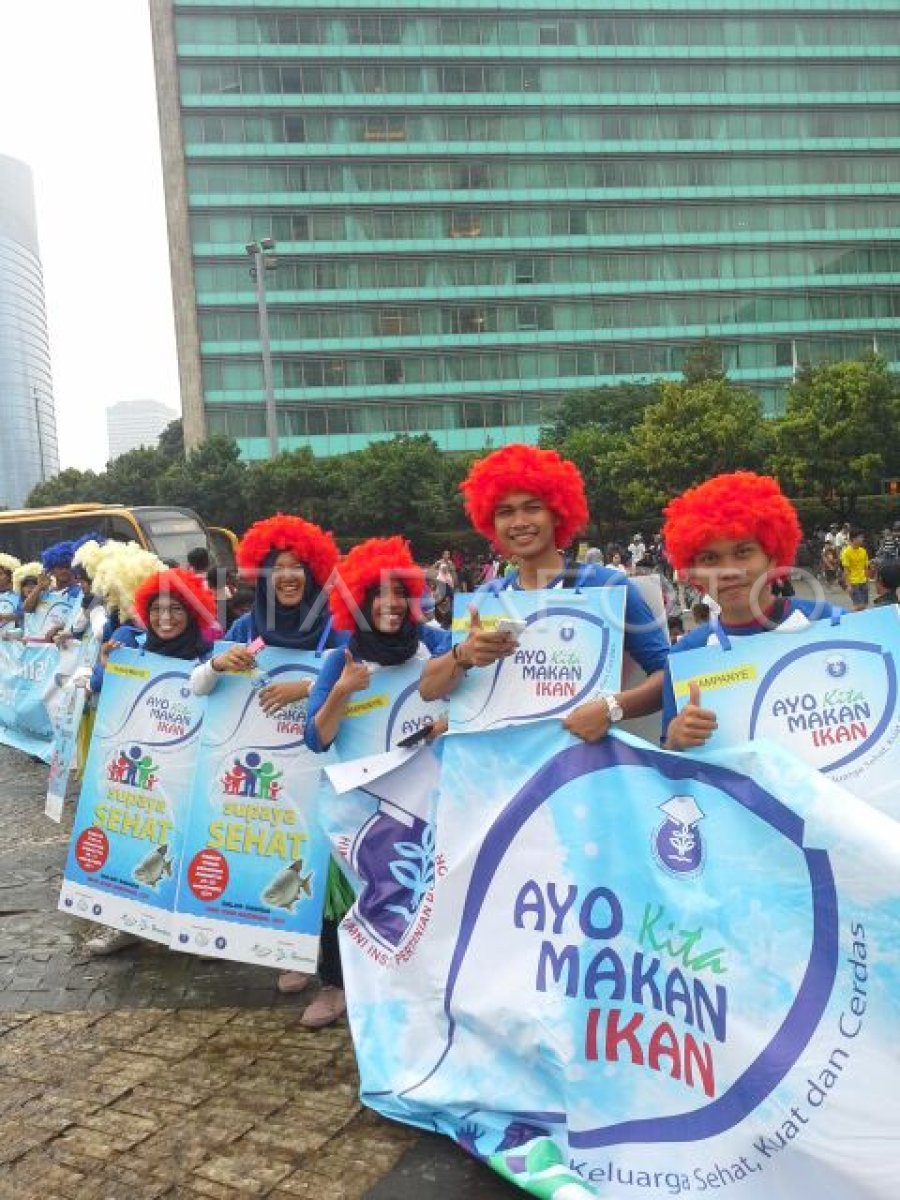 KAMPANYE MAKAN IKAN | ANTARA Foto KAMPANYE MAKAN IKAN | ANTARA Foto